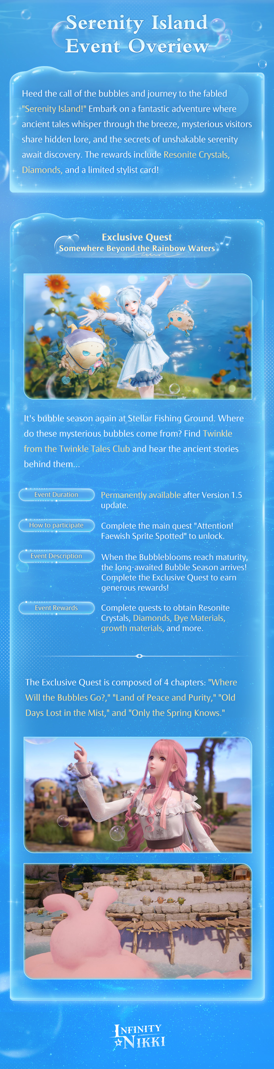 Infinity Nikki Official Website – Side by side, the world unfolds in beauty